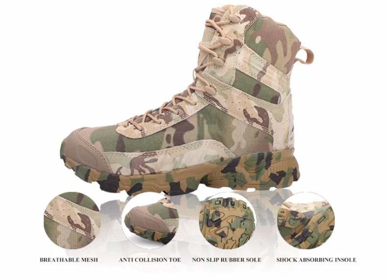 Leather waterproof tactical delta boots Climbing Boots - GP-B0040 ...