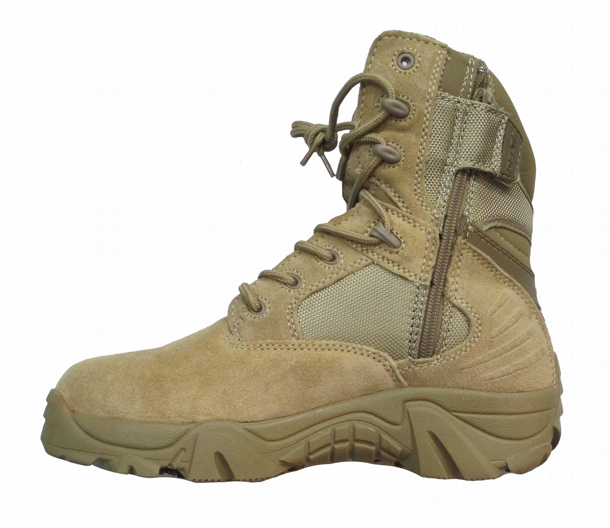 GP-B0016 Tactical Boots,Delta Tactical 8" Tall Side Zipper Boots 516 ...
