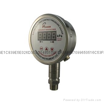 Remote pressure gauge - P-Z40AS-250B-Y - PIONEER (China Manufacturer ...