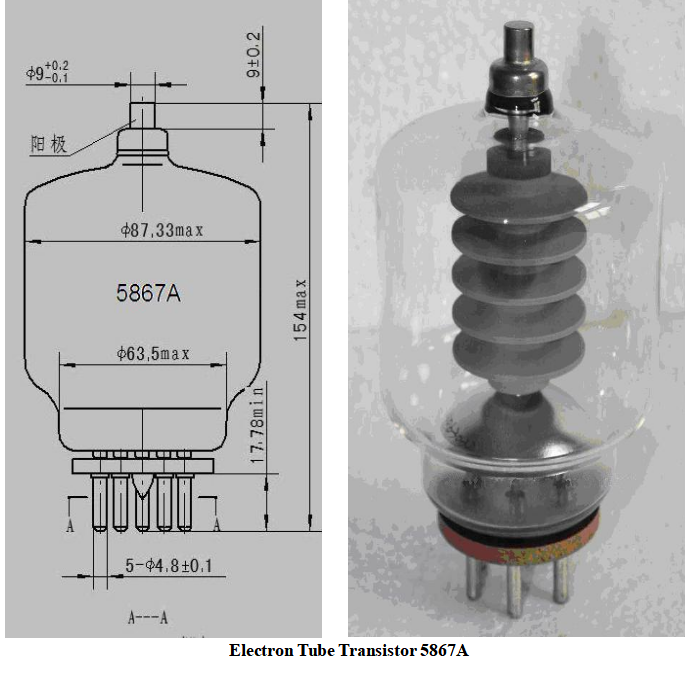 Electron Tube Transistor 5867A (China Manufacturer) - Diode & Triode ...