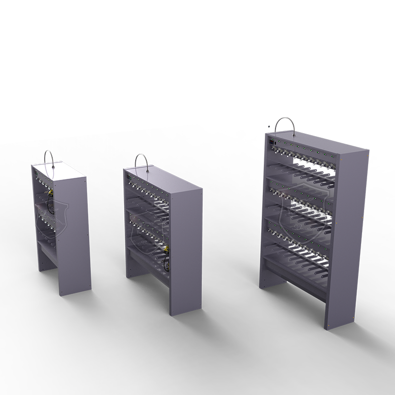 BO-CR60 charger rack for KL5LM KL8LM KL12LM Li-ion battery mining cap ...