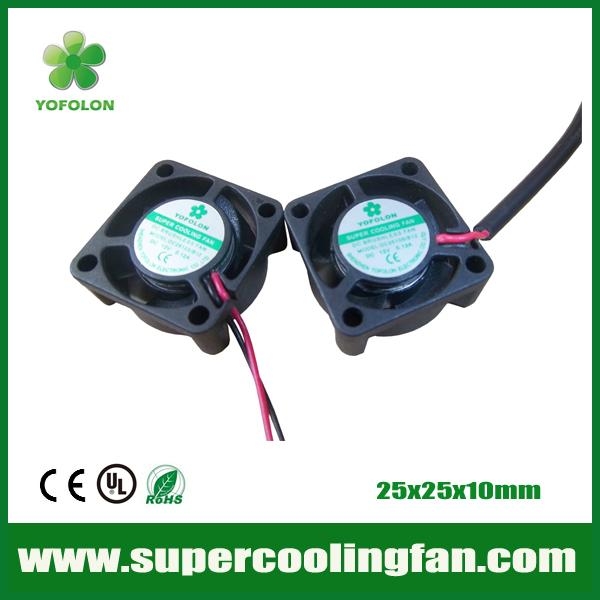 25x25x10mm 5V 12V Mini Cooling Fan 25mm micro dc fan - DC2510B12H ...