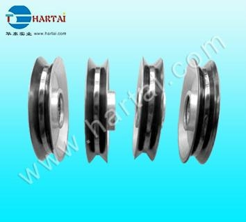Fine Polish Ceramic Coated Tower Pulley / Aluminum Pulley - Hartai ...