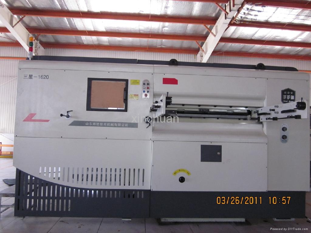 semi automatic die cutting machine - MWB1620 - hand angel (China ...