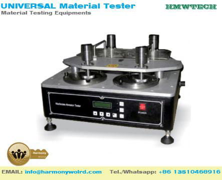 Martindale Abrasion Resistance Testing Machine - HM3315M4 ...