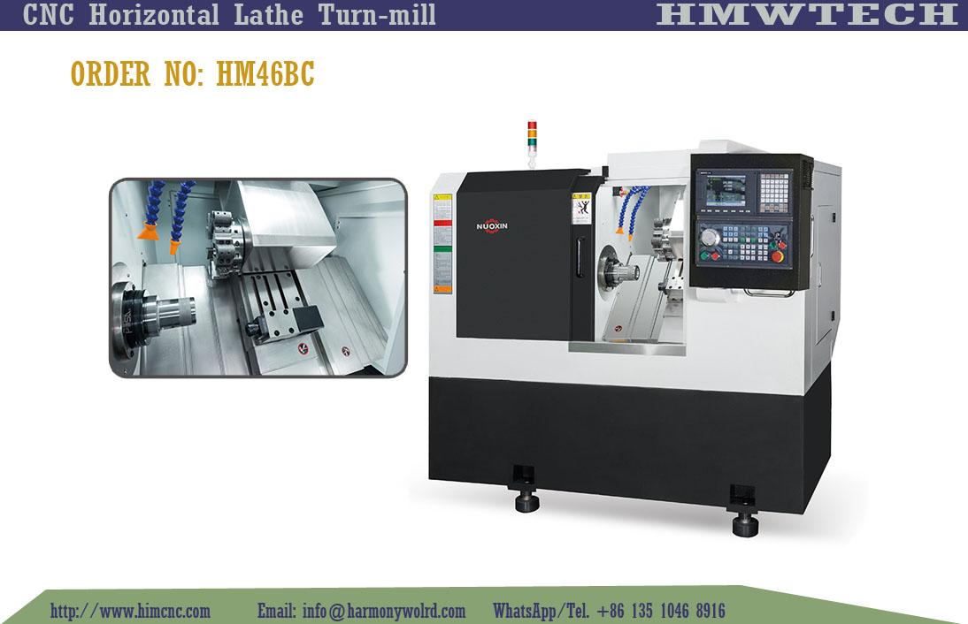 CNC Horizontal Lathe Turn-mill Slant Bed CNC Lathe Turn-mill Series - HM36C/46C - HMW (China ...