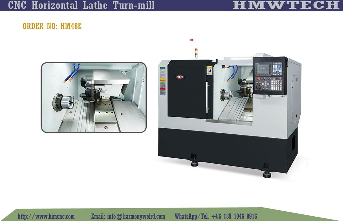 CNC Horizontal Lathe Turn-mill Slant Bed CNC Lathe Turn-mill Series - HM36C/46C - HMW (China ...