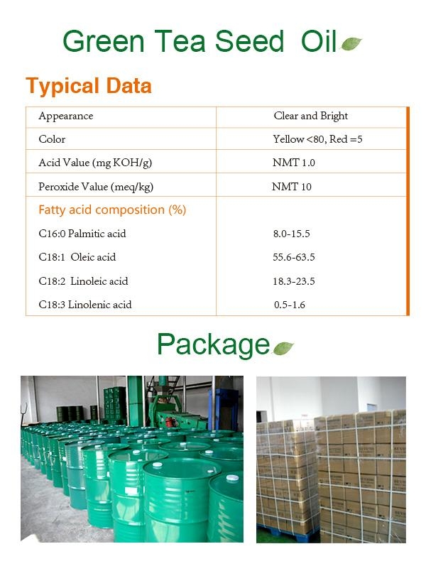 Green tea seed oil (China Manufacturer) - Plant Animal Oil ...