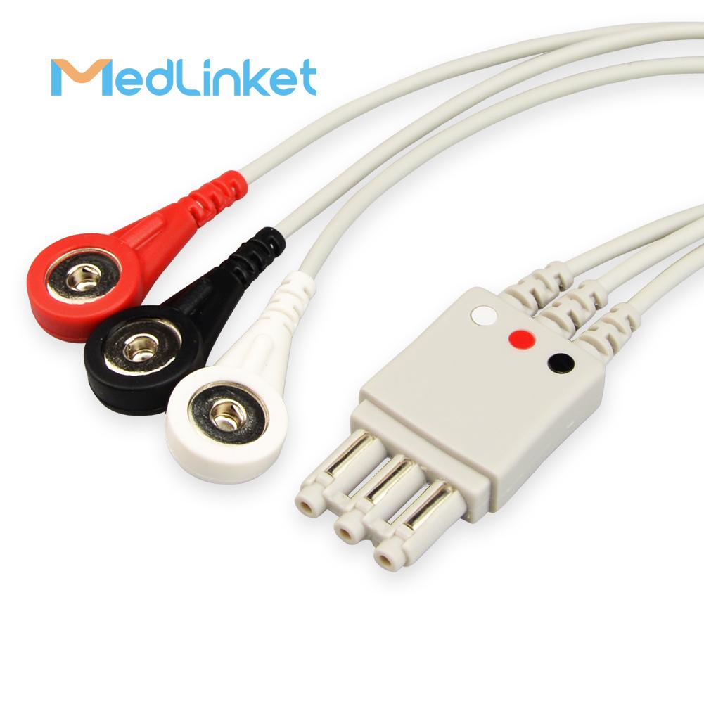 M1673A 3lead with leadwires,102cm - EDG040S3A (China Manufacturer ...