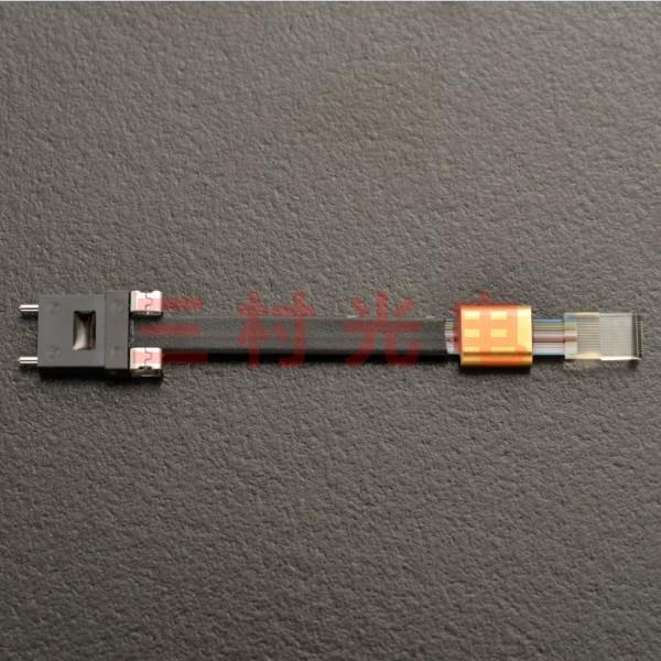 Fiber Hermetic Feedthrough+fiber array+MPO Assembly - Custom - 3V-TECH ...