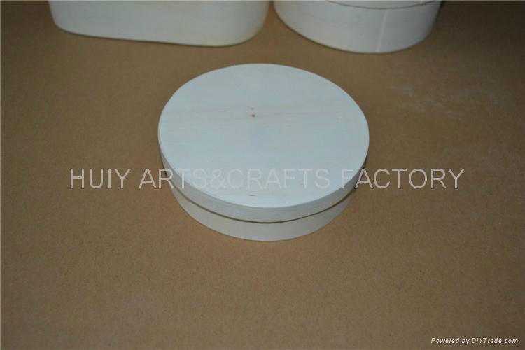 Round shape square shape wooden box for cupcake,cheese,bread or candy ...