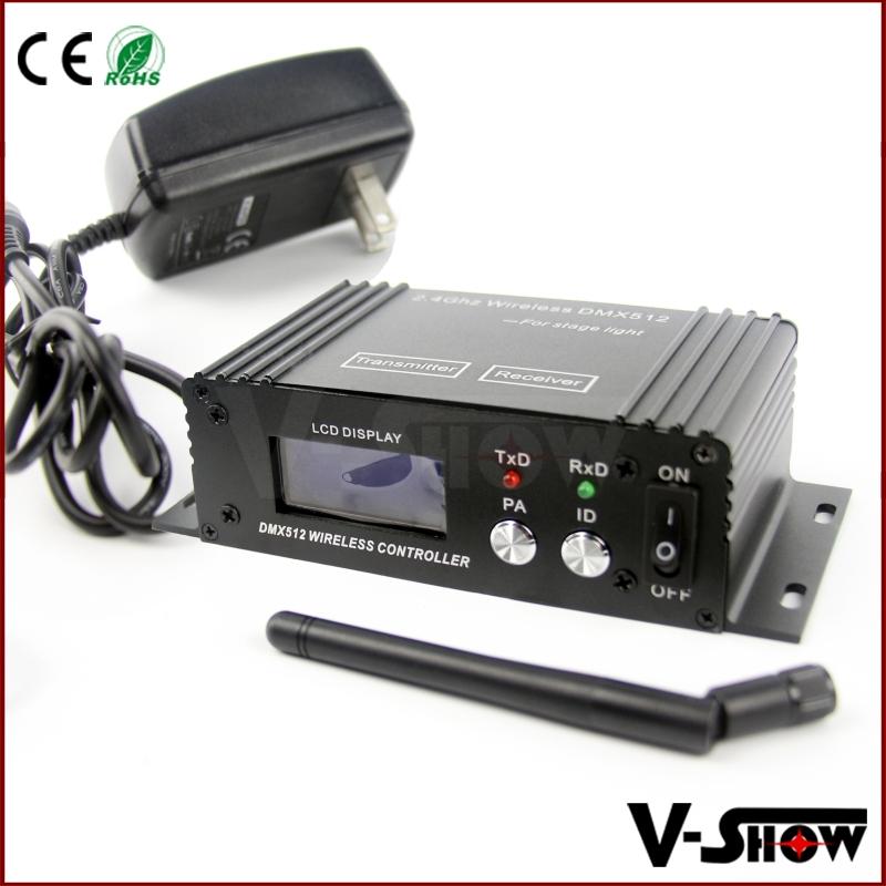 LCD wireless dmx 512 transmitter and receiver ,wifi connector - WF002 ...