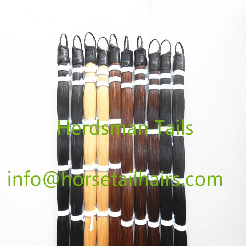 Hunter 33-36" long 1 pound blunt cut horse tail extensions for ...