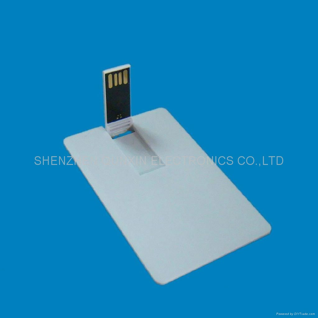 ultrathin plastic card USB flash drive - QE-usb - Qunxin (China ...