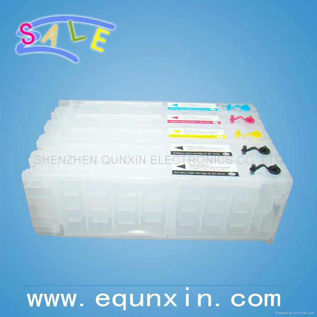 Refillable Ink Cartridge for Epson T3000/T5000/T7000 Transparent no ...