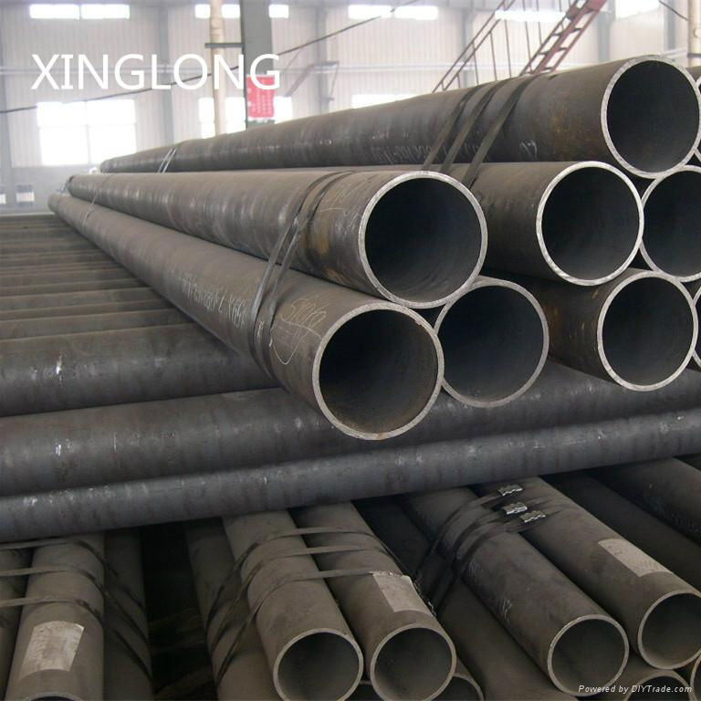 hot rolled seamless steel pipe 16Mn 27SiMn (China Manufacturer ...