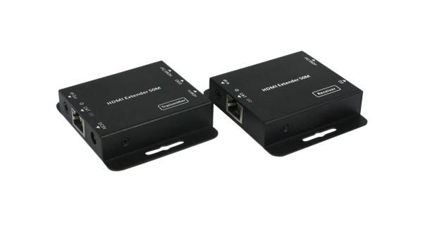 HDMI Extender over single 50m/164ft UTP Cables with IR Co ntrol - HDE ...