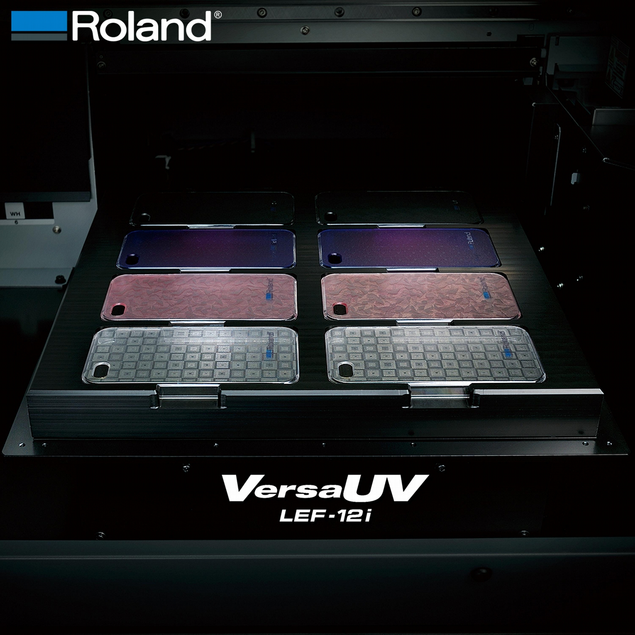 Roland Flatbed UV Printer LEF-12i (Hong Kong Trading Company) - Plate ...
