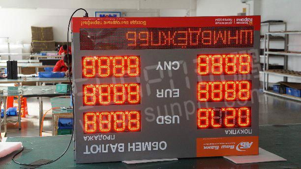 LED exchange rate board factory - N/A - N/A (China Manufacturer ...