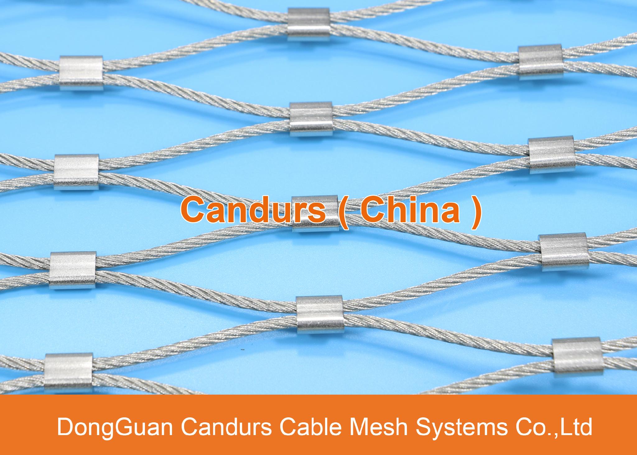 1 mm 35 mm x 61 mm Architectural SS 316 Cable Mesh - CD1035 - Candurs ...
