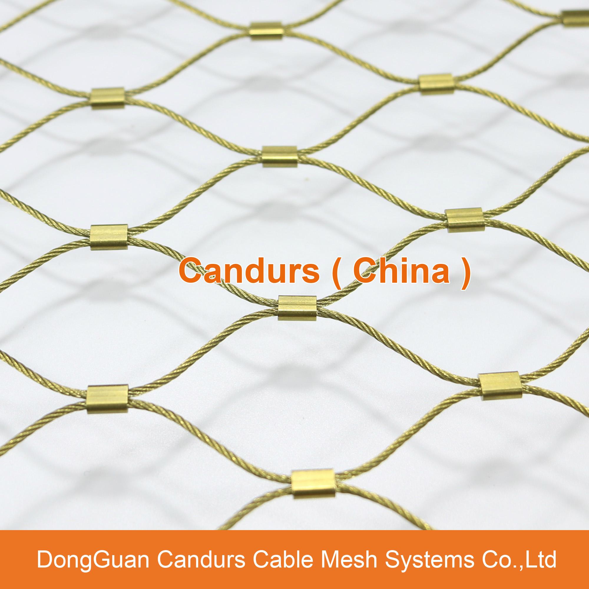 Vertical Green Wall Climbing Mesh - DecrRope - Candurs (China ...