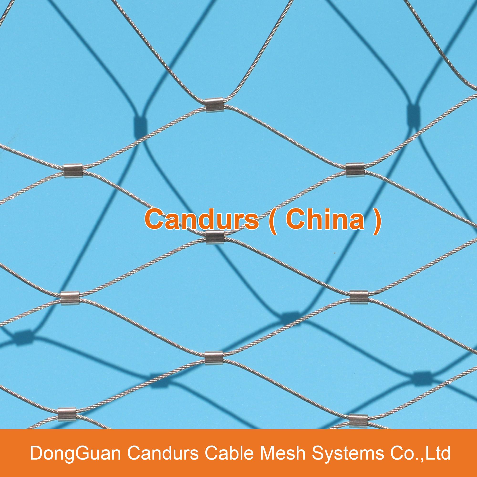 Vertical Green Wall Climbing Mesh - DecrRope - Candurs (China ...