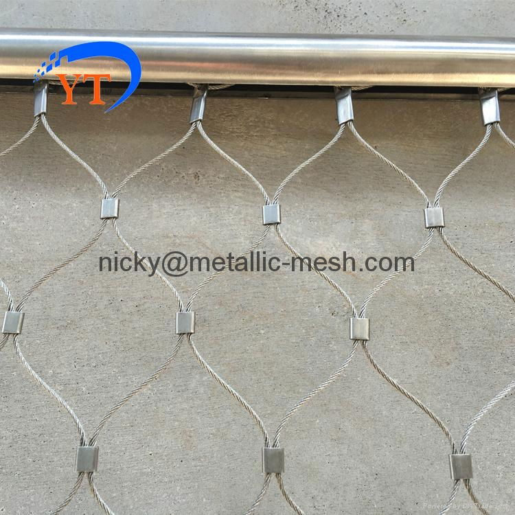 Inox X-tend Architectual Facade Cladding Cable Mesh - YT2050 - YUNTONG ...