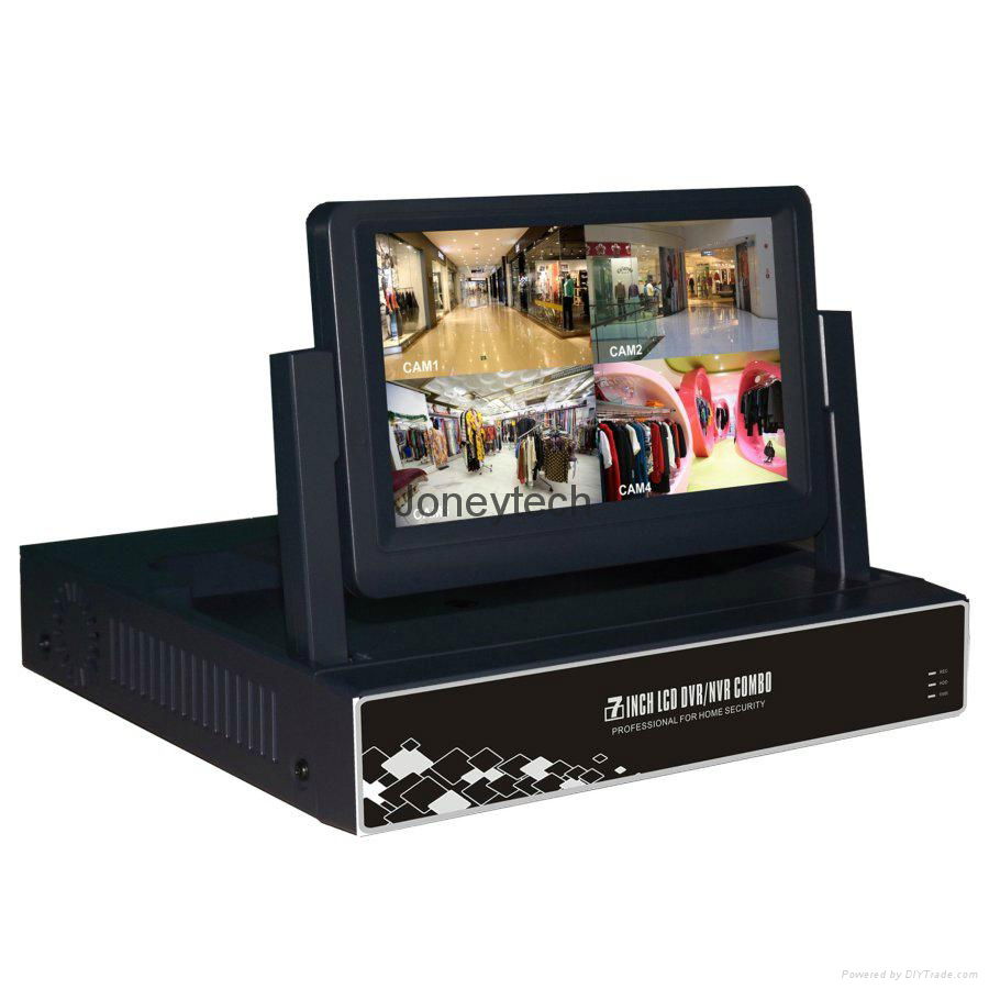 All-in-one 4ch nvr with monitor - NVR-6204B - Joney (China Manufacturer ...