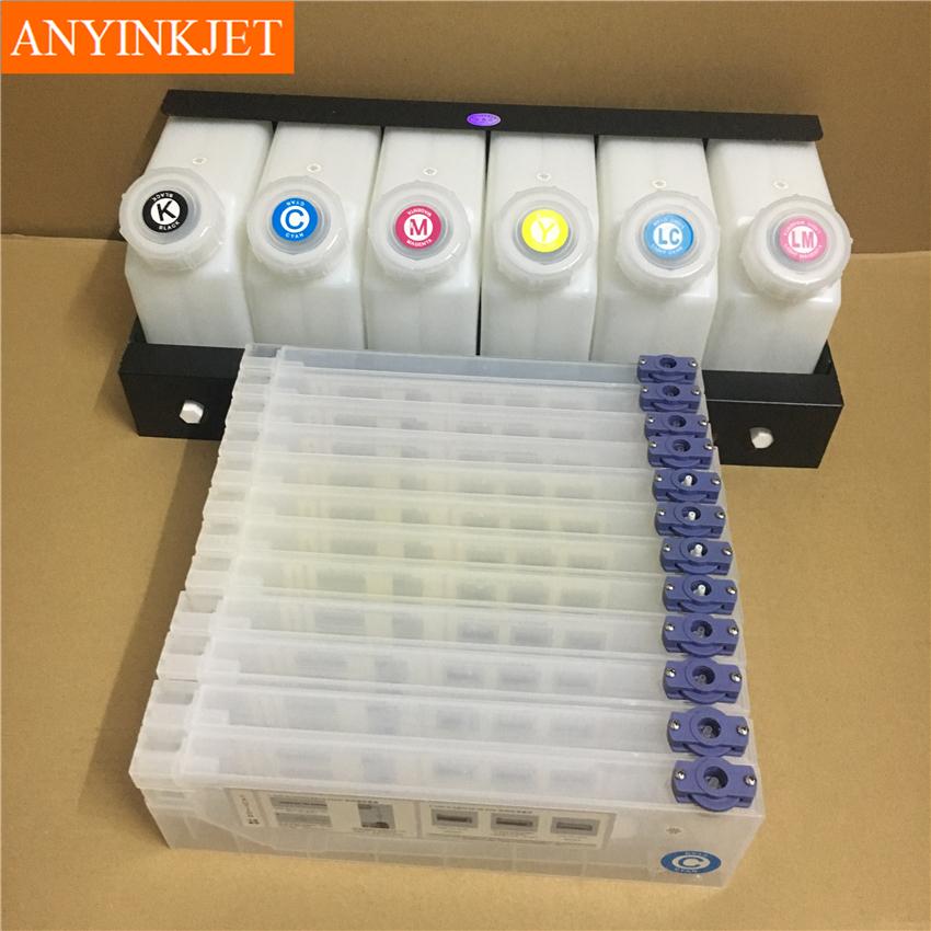 bulk ink system for Roland/Mimaki/Mutoh (6 tank+ 12 cartridge) - AY-2*6 ...