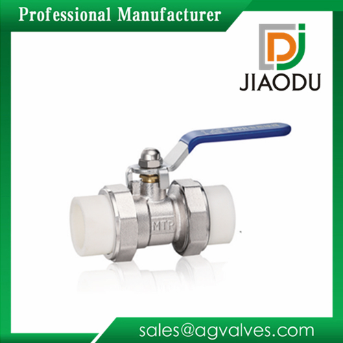 forged CW617N brass ball valve 600 wog water red lever handle - JD-5601 ...