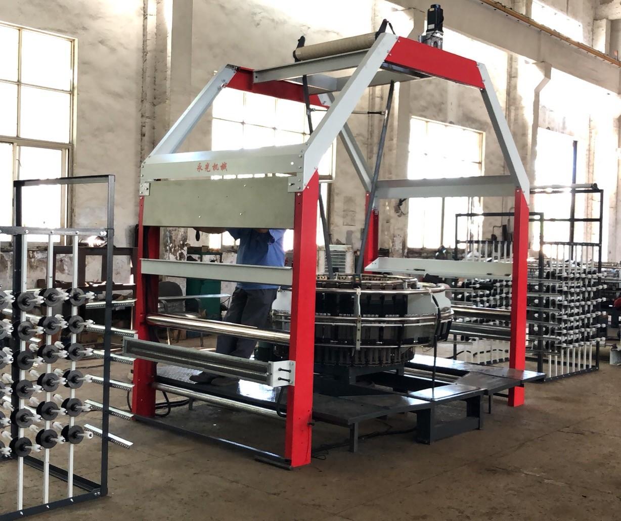 Four shuttles plastic leno mesh bag circular loom - yongguang (China ...