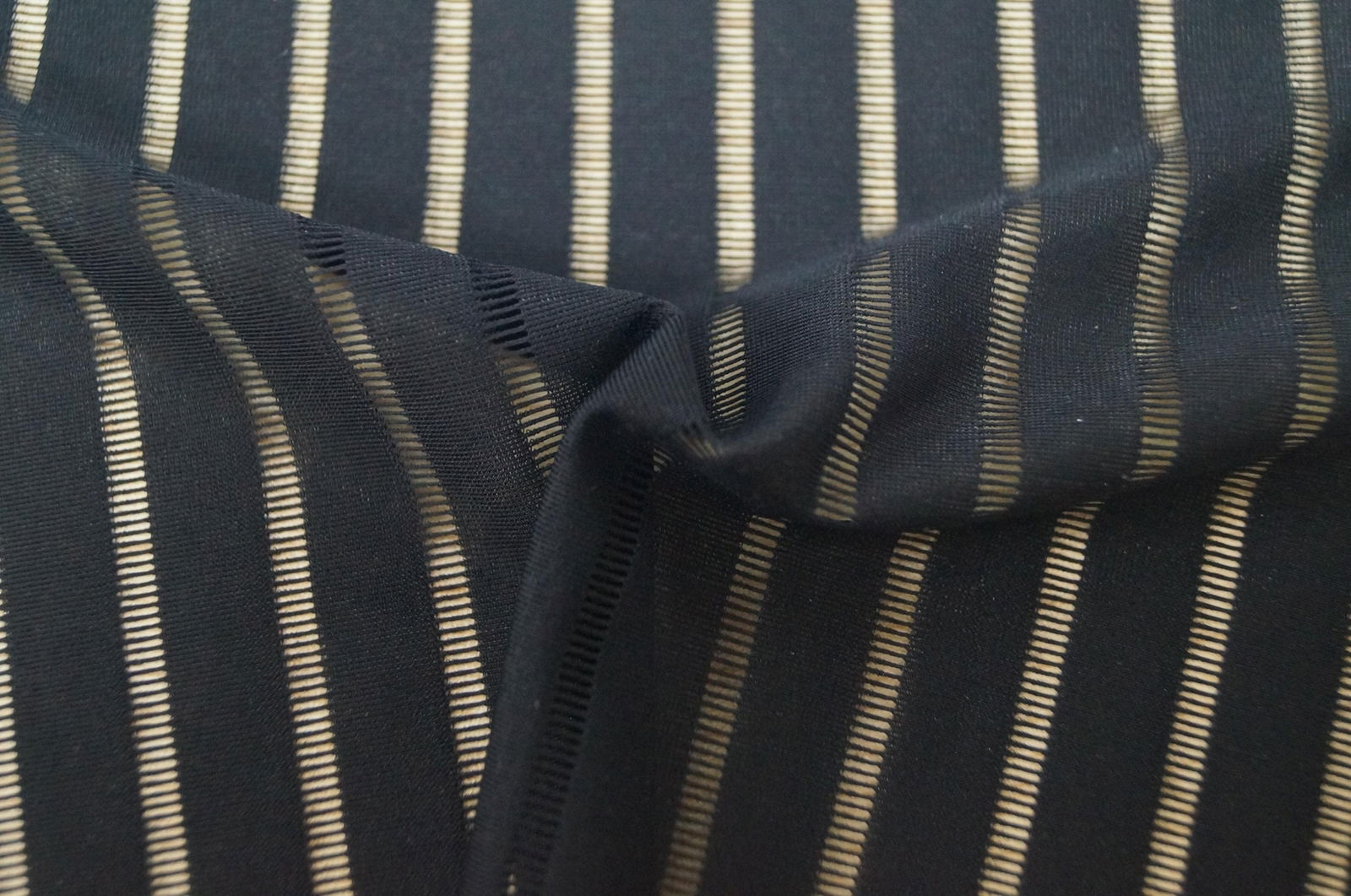 Stripe nylon polyester spandex yarn dyed crepe seersucker knitted ...