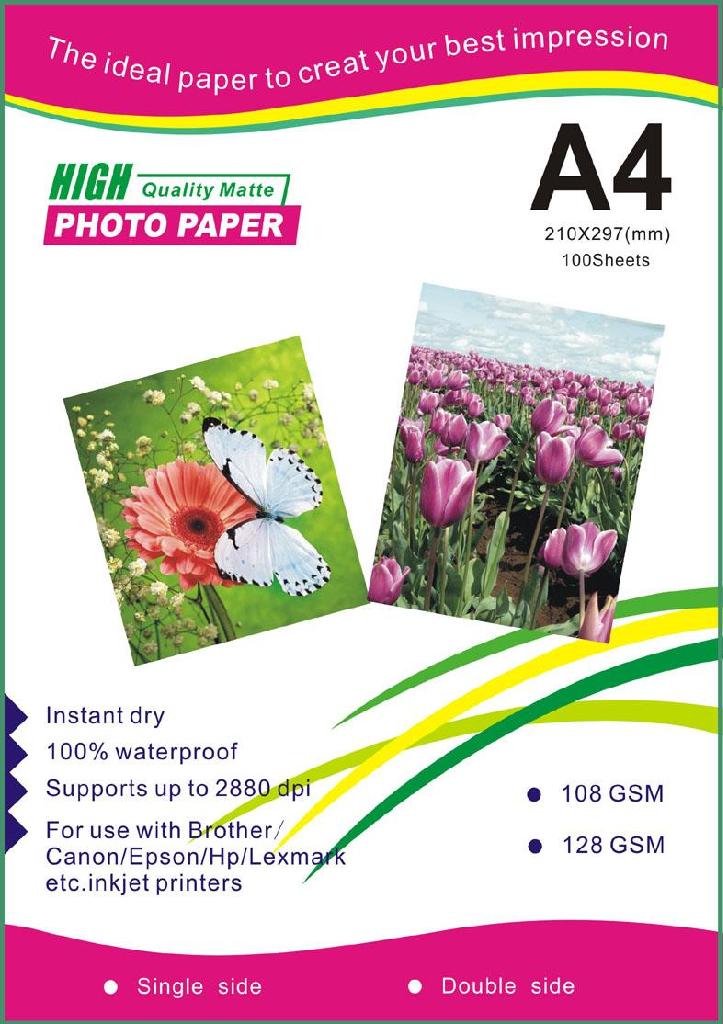 120g/140g double side inkjet paper - 120G - OEM (China Manufacturer ...