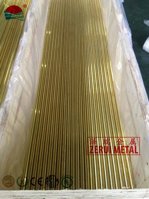ASTM B135 standard decorative brass tube - ZR-145 - ZeRui (China ...