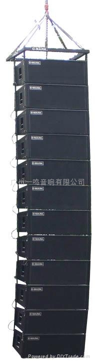 Double 12 inch full frequency line array of three line array - A312 ...