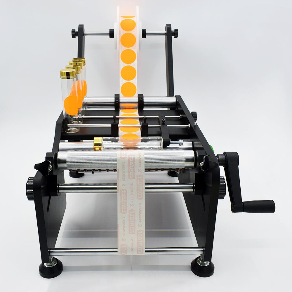 Economic Small Round Bottle Sticker Labeling Machine TB-26S with small ...