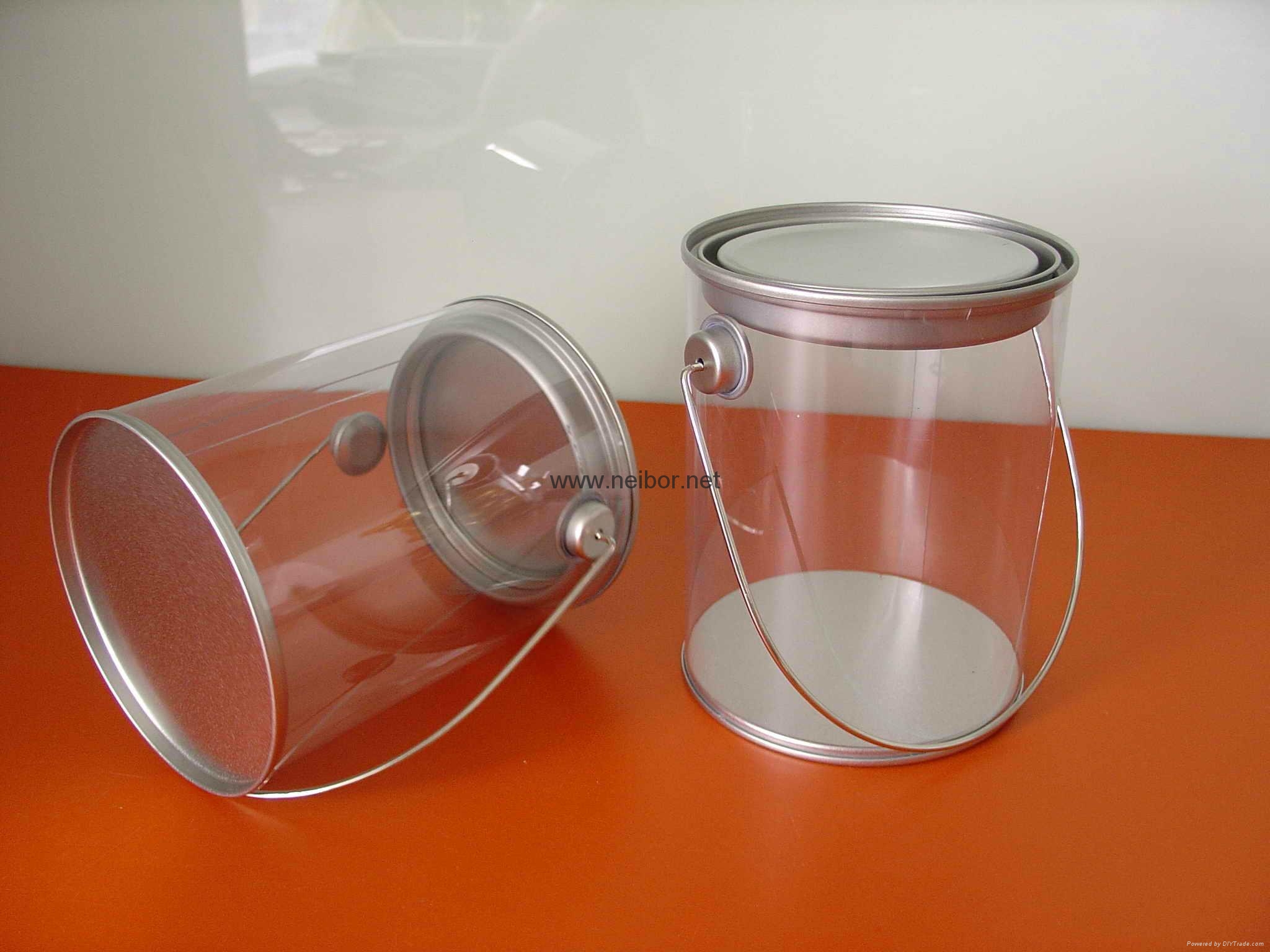 clear PVC candy pail bucket - NB-5358 - NB (China Manufacturer ...