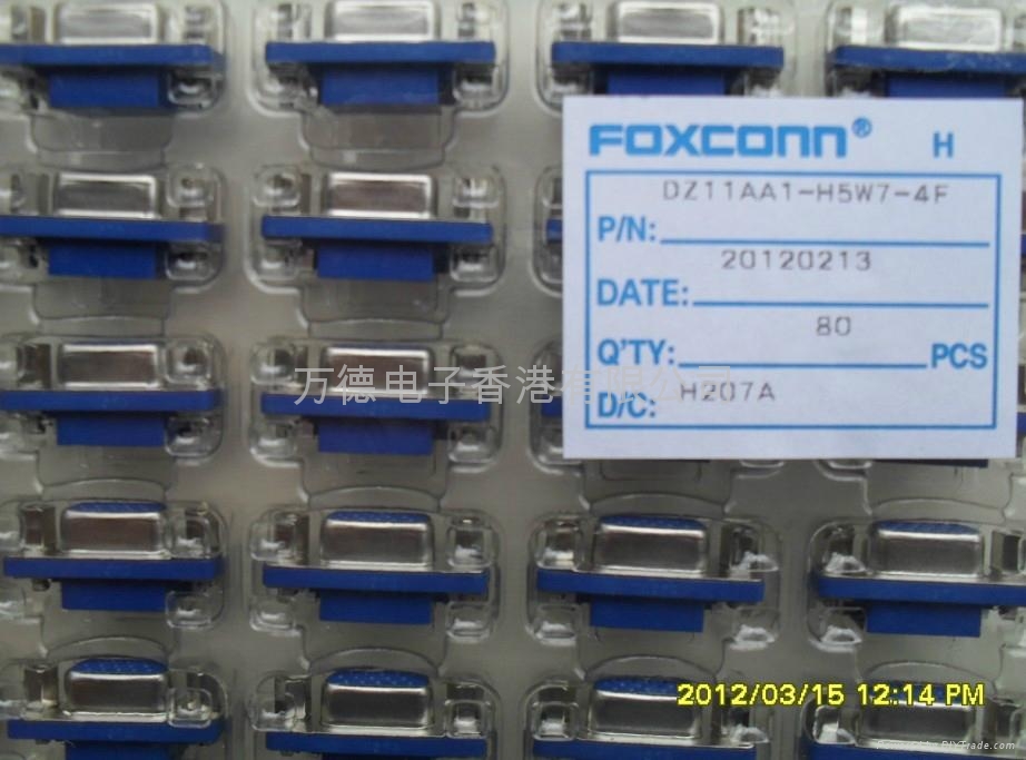 Foxconn connector - China - Trading Company - Product Catalog