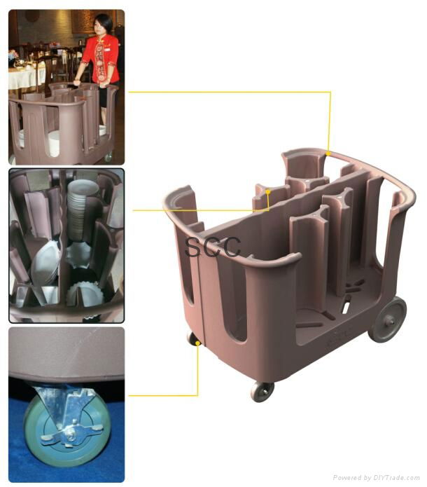 adjustable dish cart - SC3-A01 - SCC (China Manufacturer) - Hotel ...