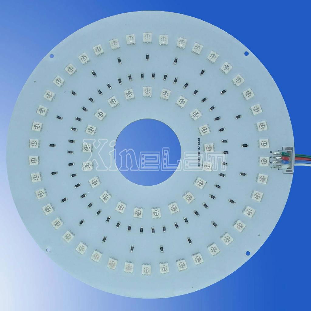 DC12V Round rgb LED Panle Light D170mm 15w - RX-BKT5050-D170 - XineLam ...