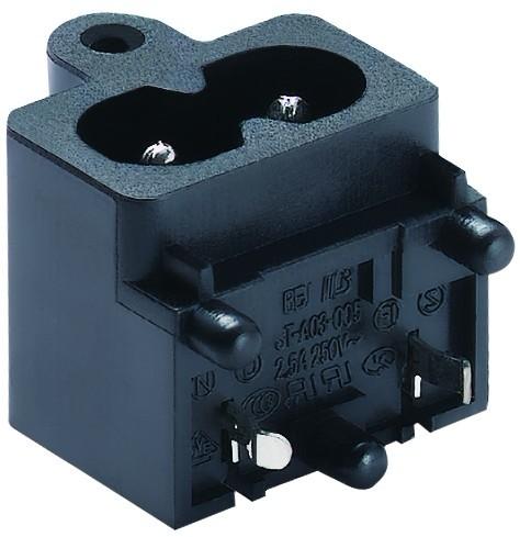 IEC C8 Inlet - ST-A03-005 - BEJ (China Manufacturer) - Socket ...
