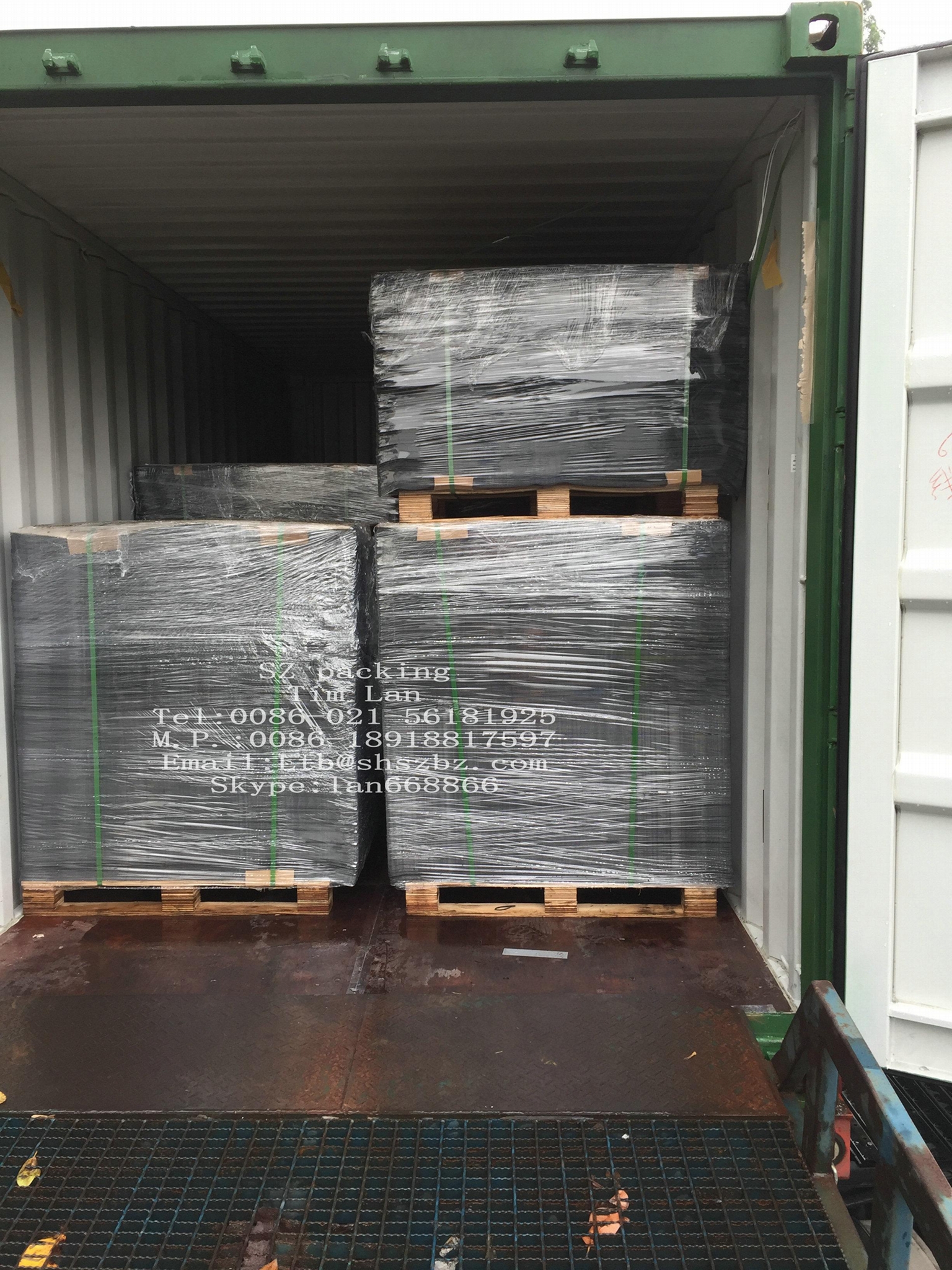 plastic slip sheets operated by pull-and-push attachment - SZ1210 - SZ ...