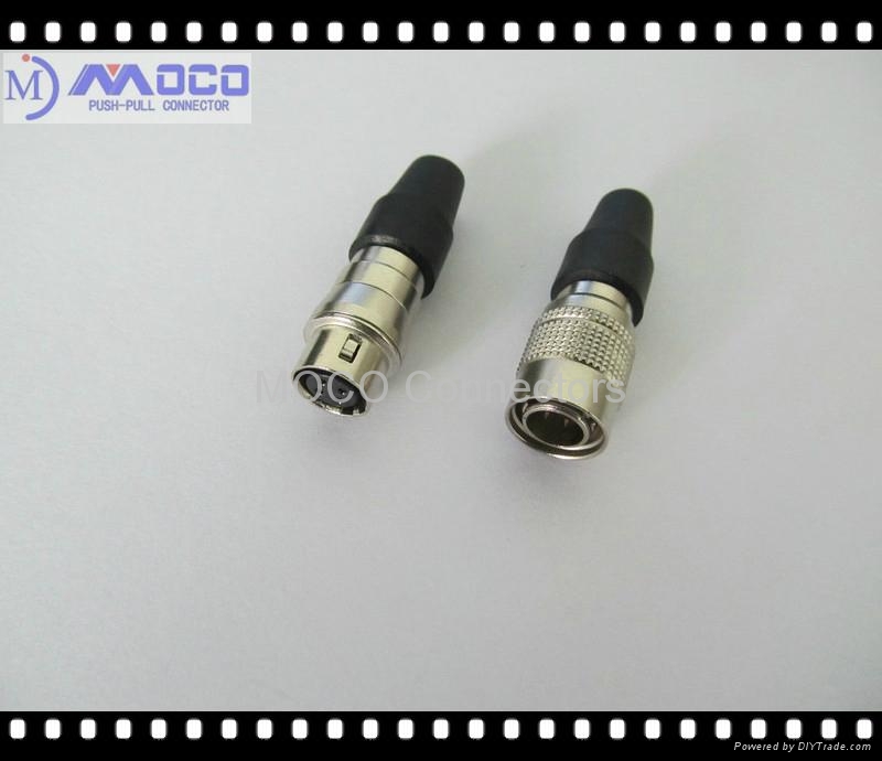 Industrial Miniature Connectors 12 pin male and female - HR10A-10P-12S ...