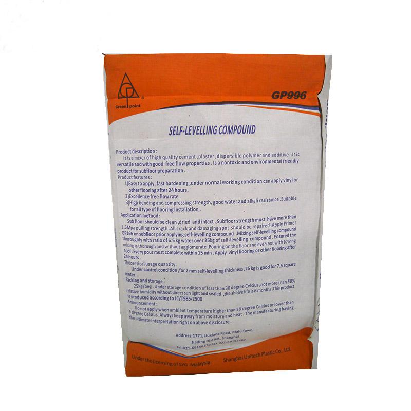 25kgs bag Green Point flooring self-leveling cement levelling compound ...