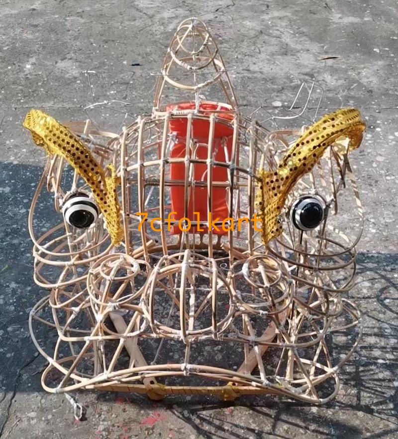 Lion head frames for lion dance training - SCFA031 - 7cfolkart (China ...