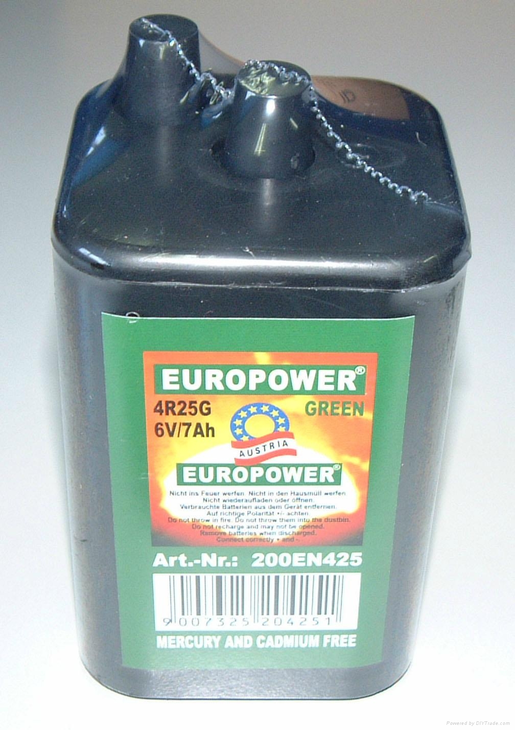 4R25 PJ996 Lantern Battery 6V 7Ah - China - Manufacturer - Product