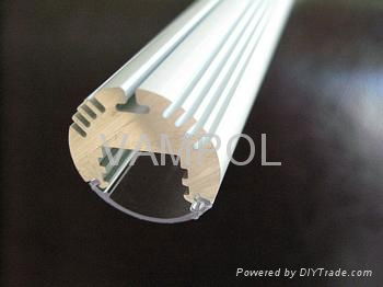 aluminum led round ceiling led strip light profile - VAL008 - VAMPOL ...