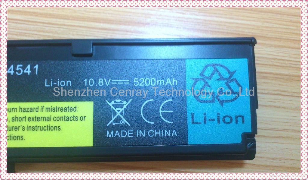 6 Cell Battery For Lenovo ThinkPad X200 X200s X201 X201s 42T4543 ...