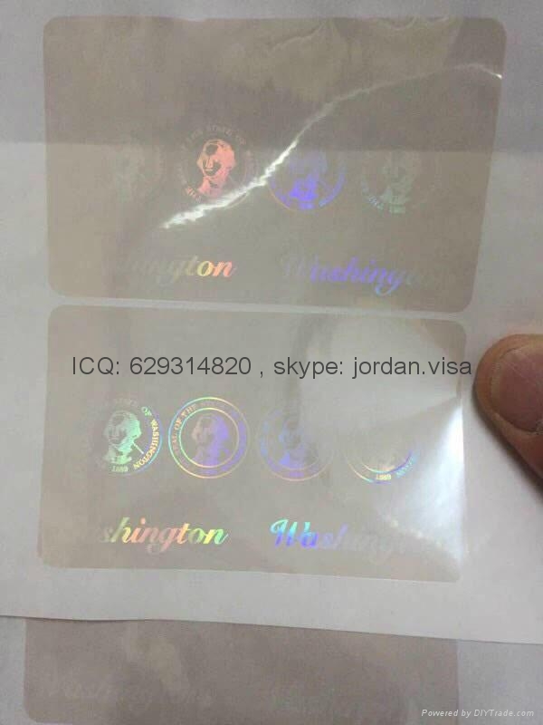 USA CT State ID overlay hologram - 00072 - OEM (China Manufacturer ...