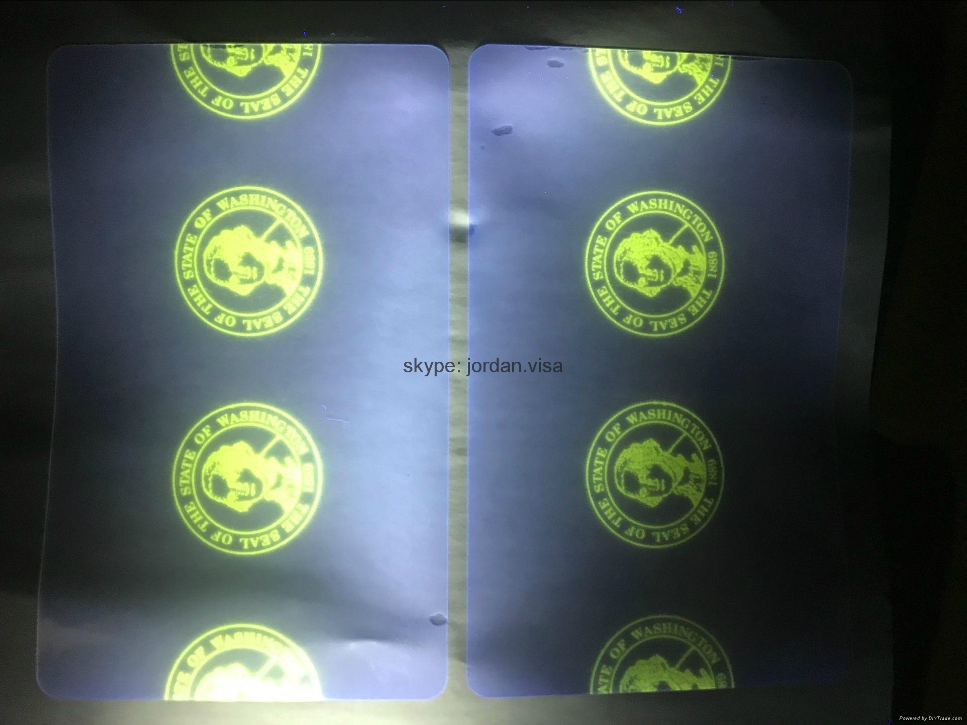 WA UV overlay Holograms - 00056 - OEM (China Manufacturer) - Anti ...